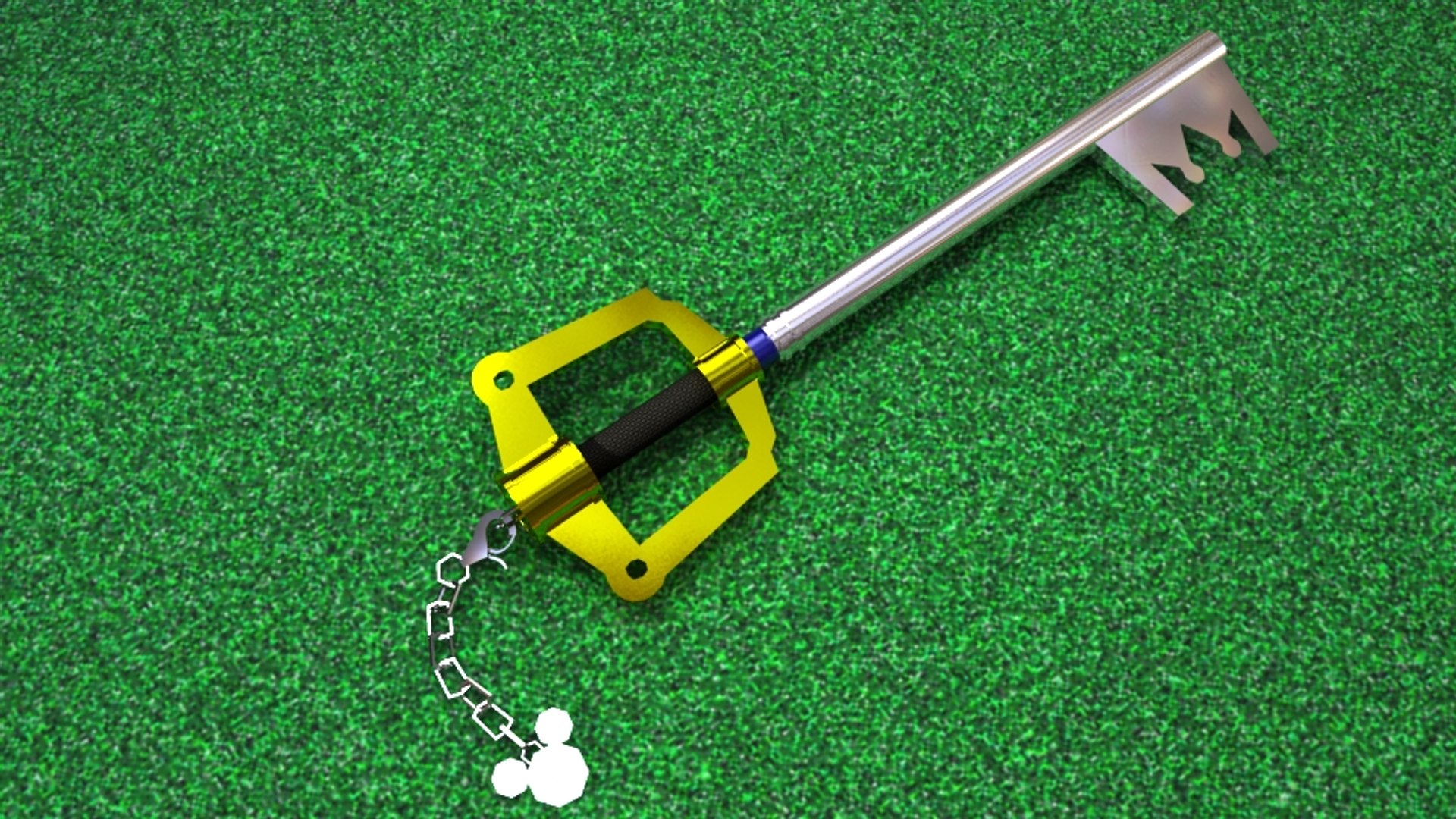 Kingdom Key 3d Model