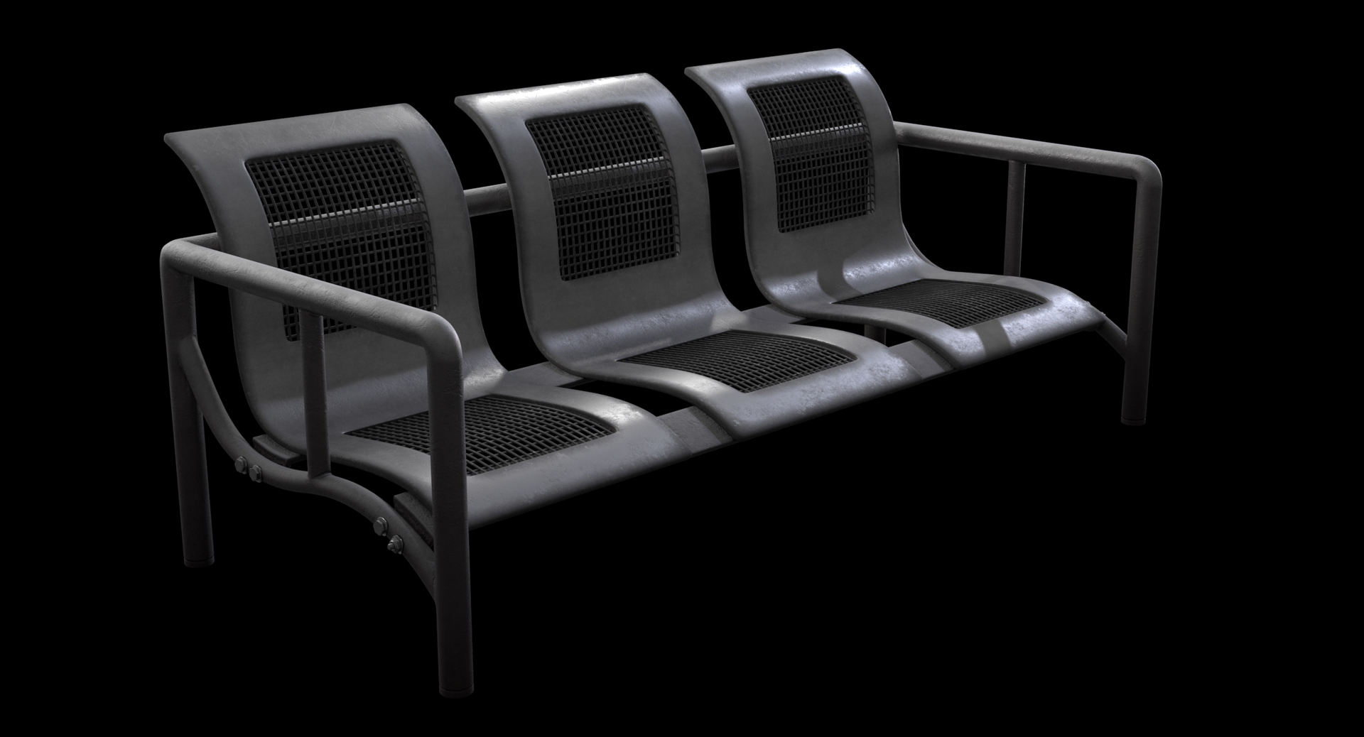 3D City Bench 1 - TurboSquid 1468073