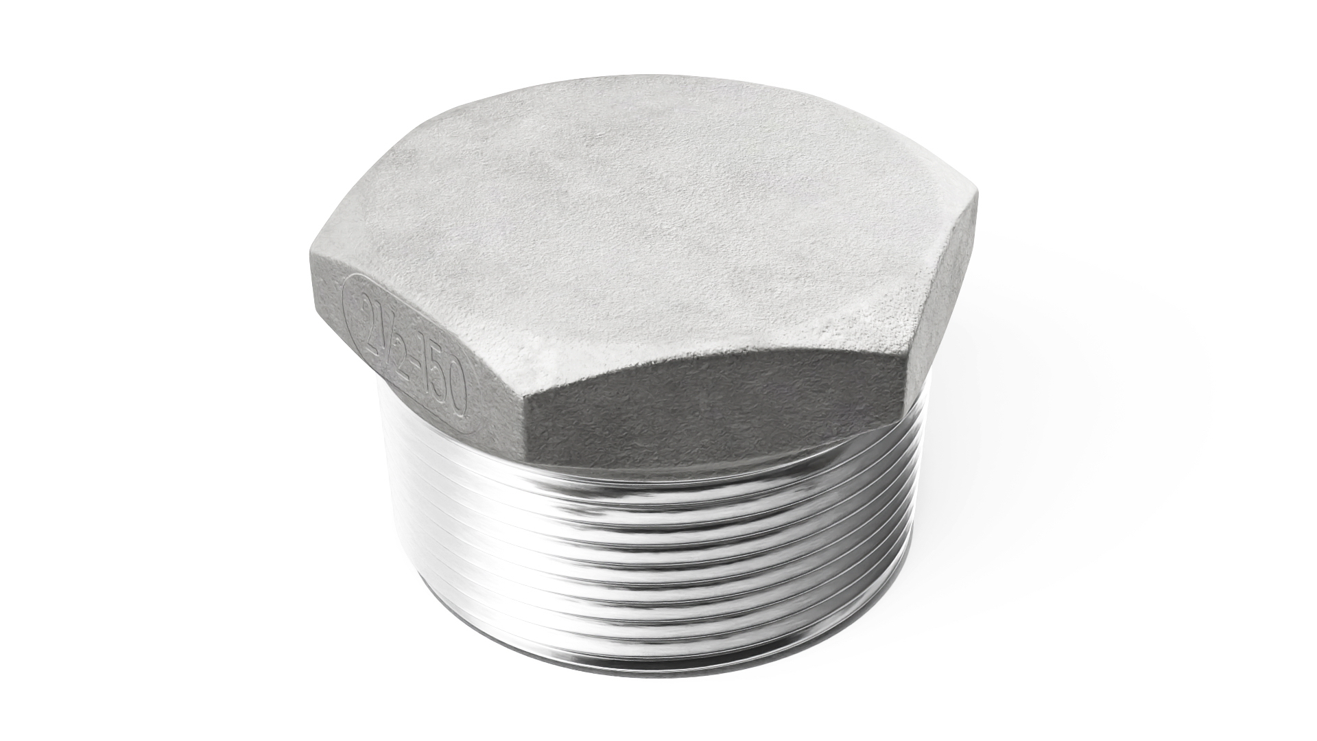 Fitting Hex Plug SS304 3D - TurboSquid 1929642