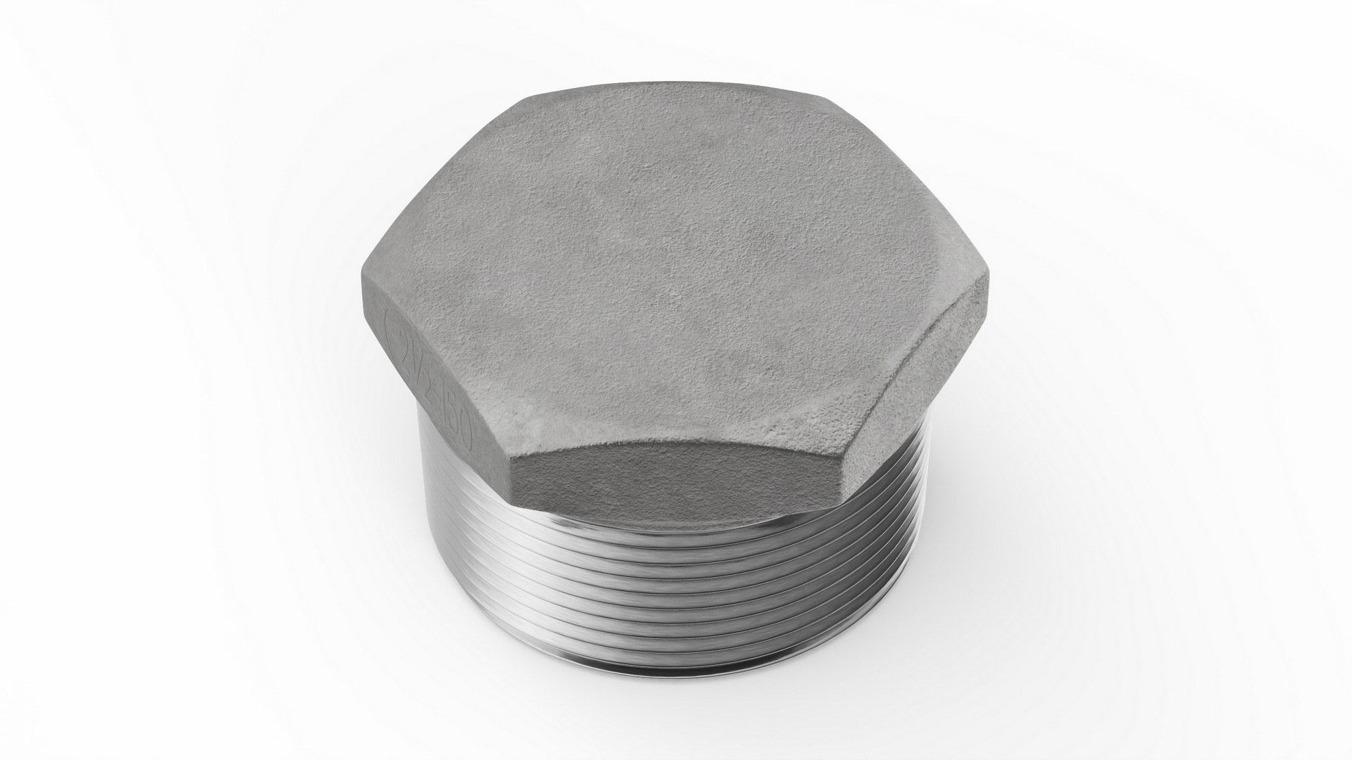 Fitting Hex Plug SS304 3D - TurboSquid 1929642
