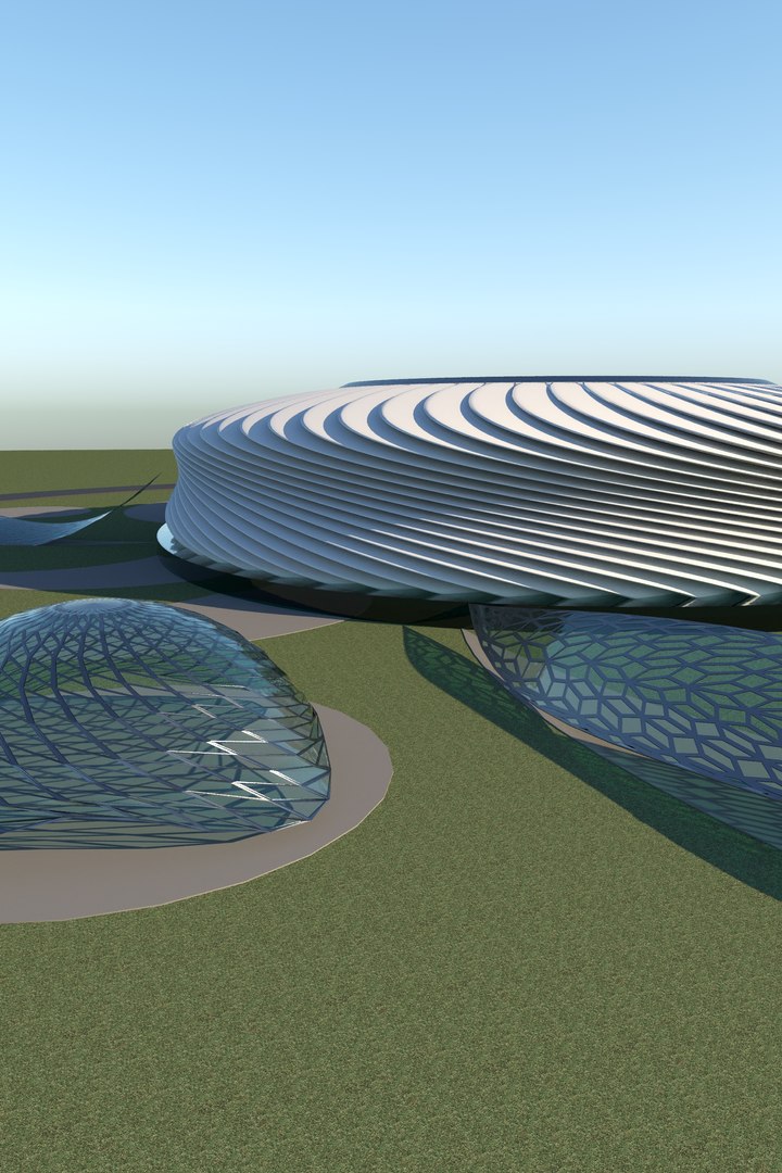 Arena Architectural Stadium 3D Model - TurboSquid 1485967