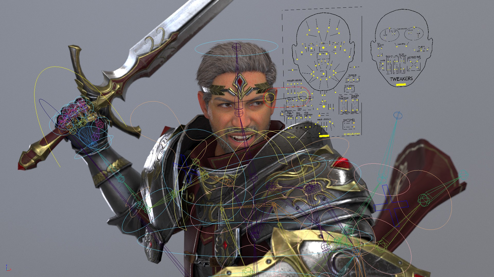 REALISTIC HUMAN KNIGHT - FULLY RIGGED 3D Model - TurboSquid 2071588