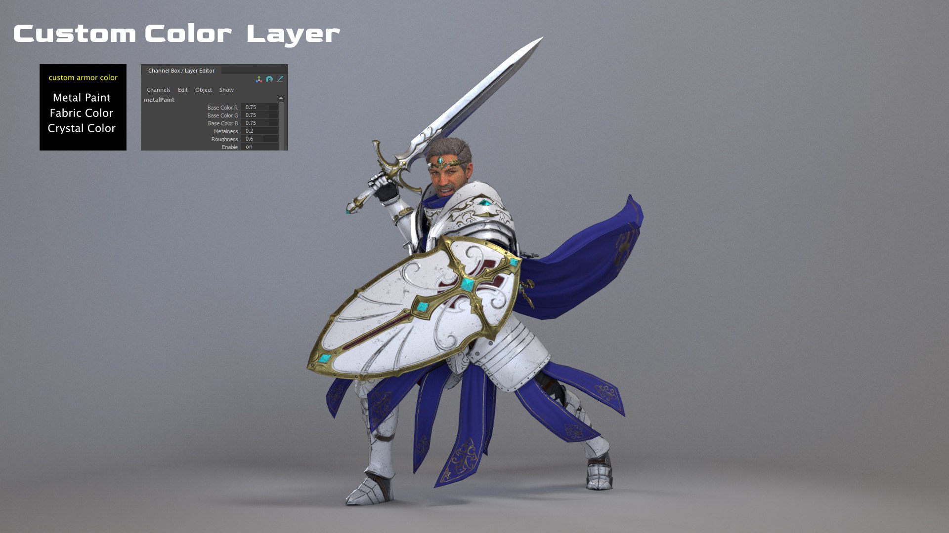 REALISTIC HUMAN KNIGHT - FULLY RIGGED 3D Model - TurboSquid 2071588