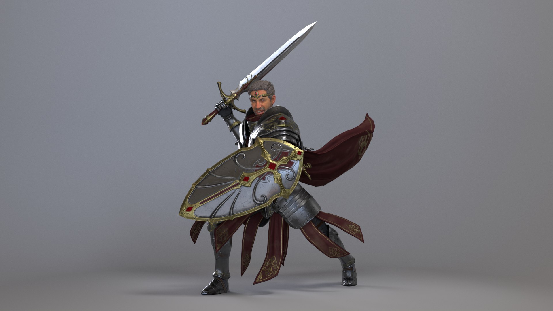 REALISTIC HUMAN KNIGHT - FULLY RIGGED 3D model - TurboSquid 2071588