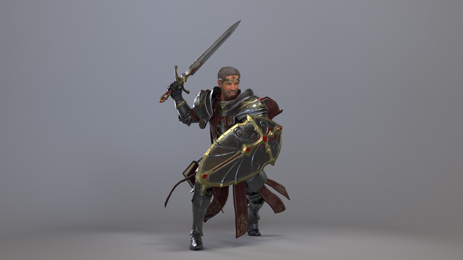 REALISTIC HUMAN KNIGHT - FULLY RIGGED 3D Model - TurboSquid 2071588
