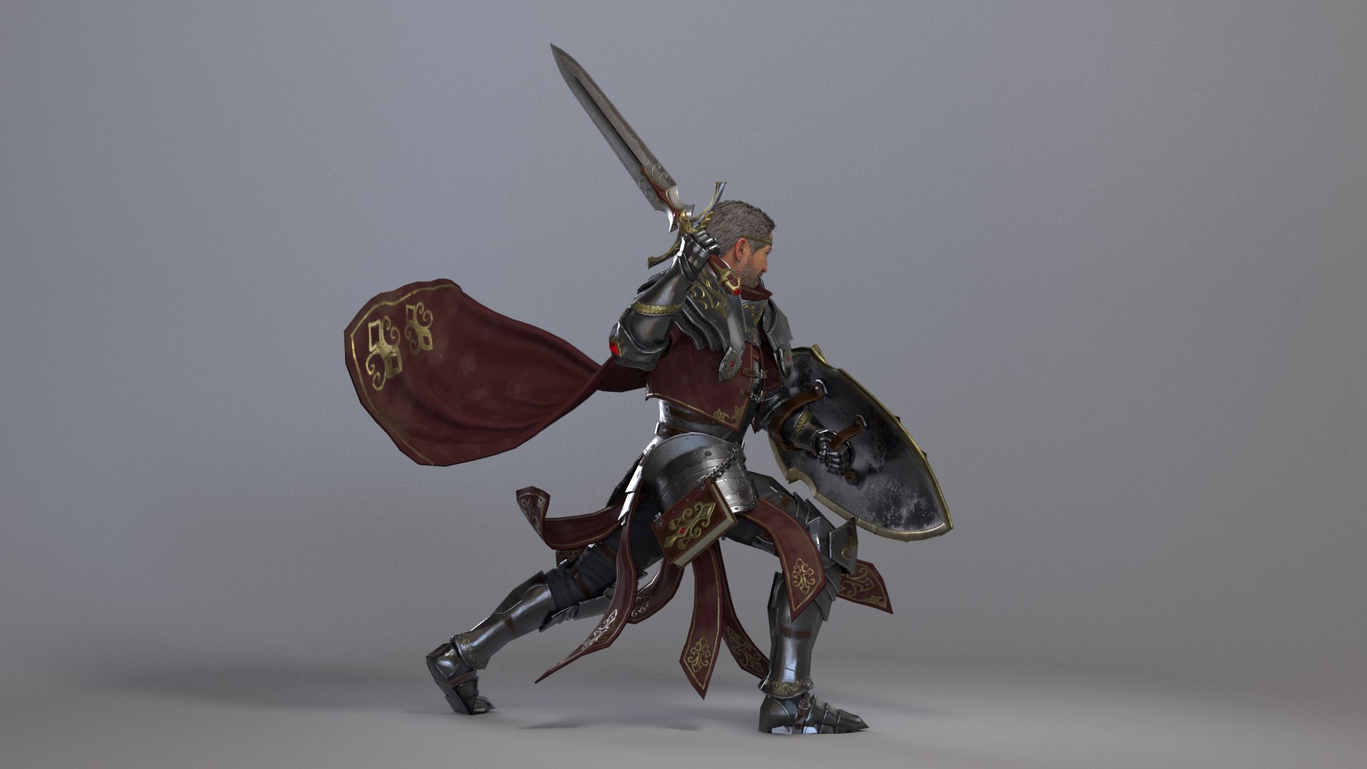 REALISTIC HUMAN KNIGHT - FULLY RIGGED 3D Model - TurboSquid 2071588