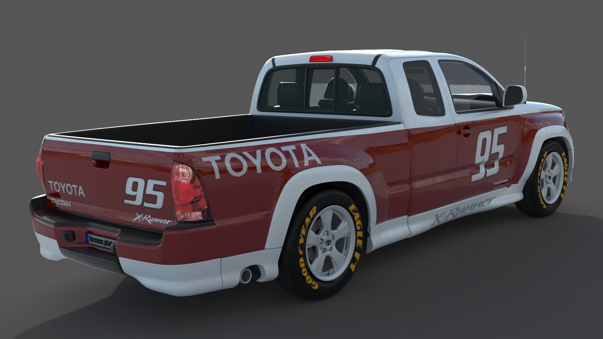3D Toyota Tacoma XRunner TRD 2012 - TurboSquid 1951932