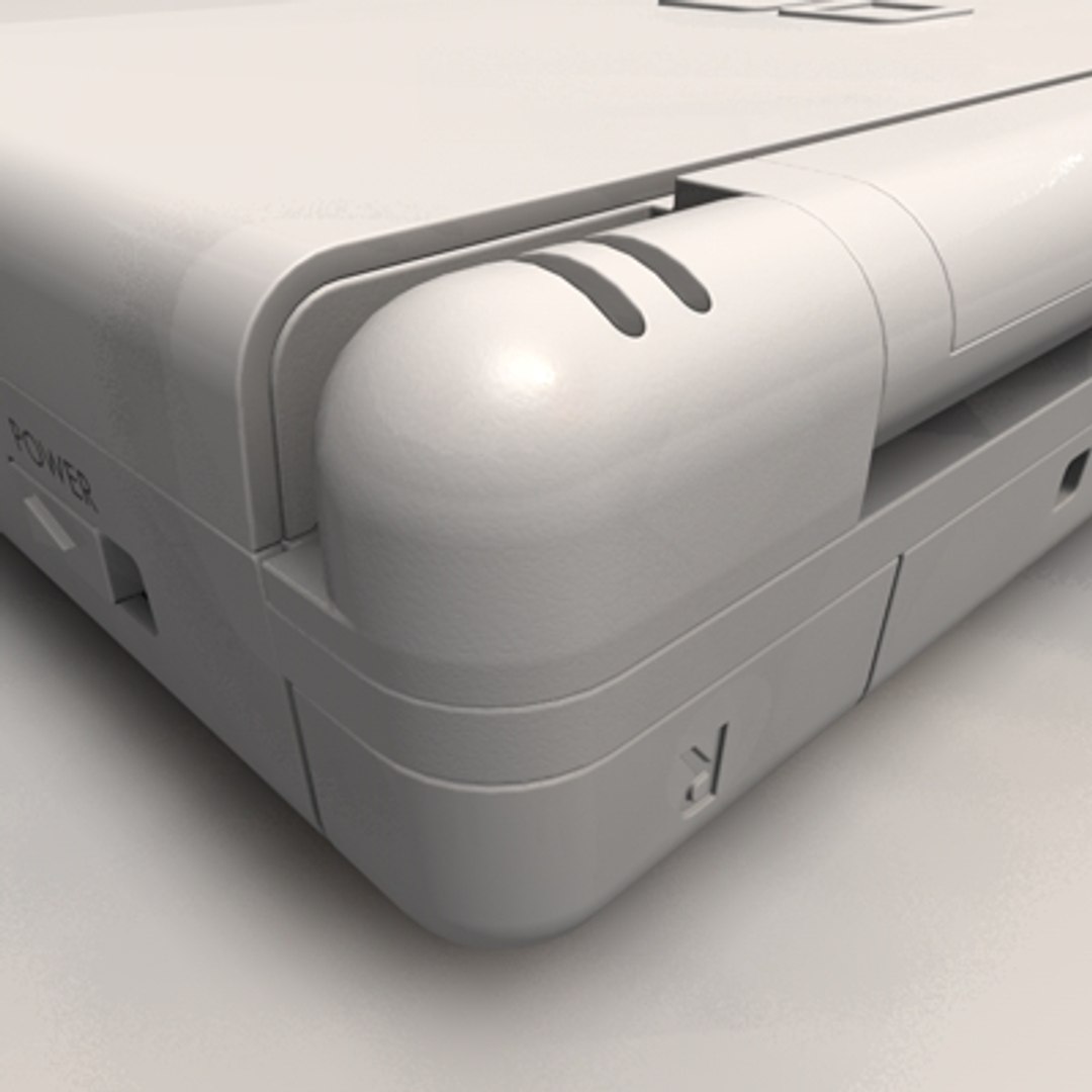 Ds Lite Console 3d Model