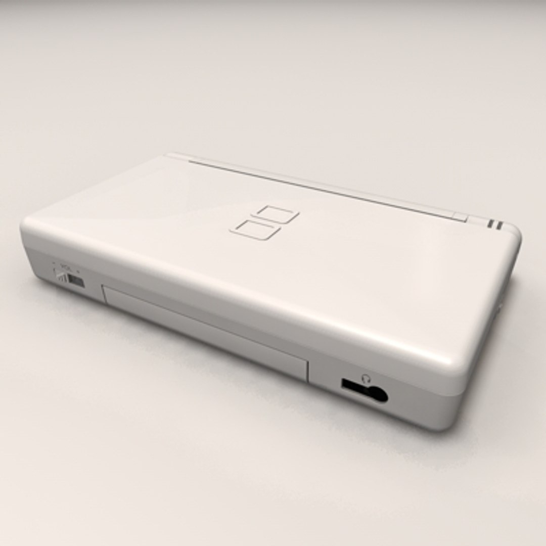 Ds Lite Console 3d Model