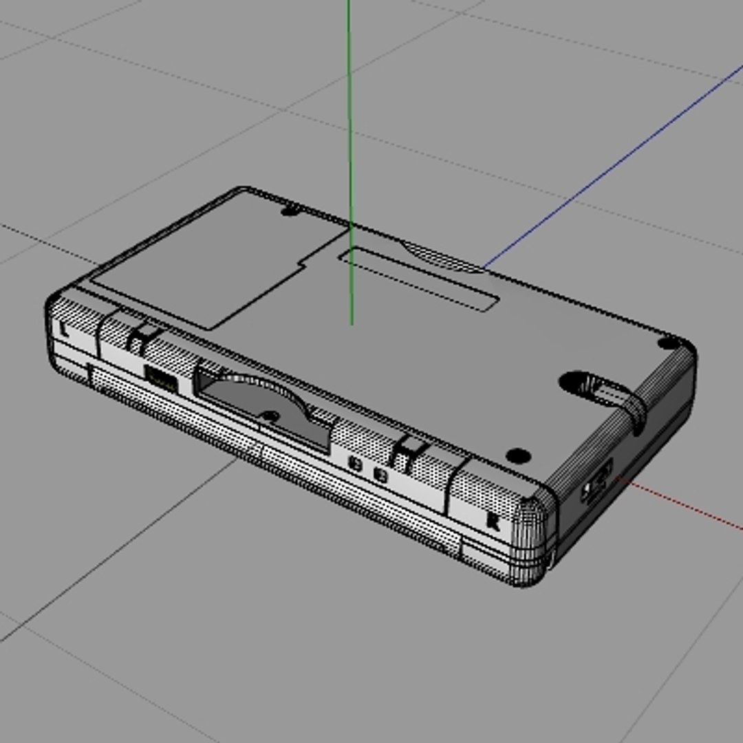 Ds Lite Console 3d Model