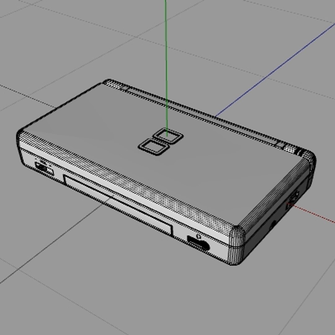 Ds Lite Console 3d Model