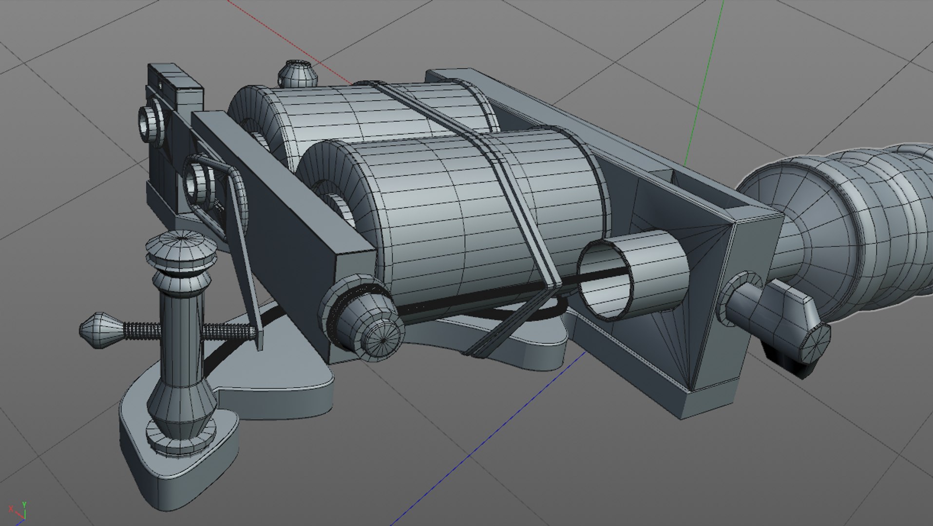 3D Model Tattoo Shader Machine - TurboSquid 1282175