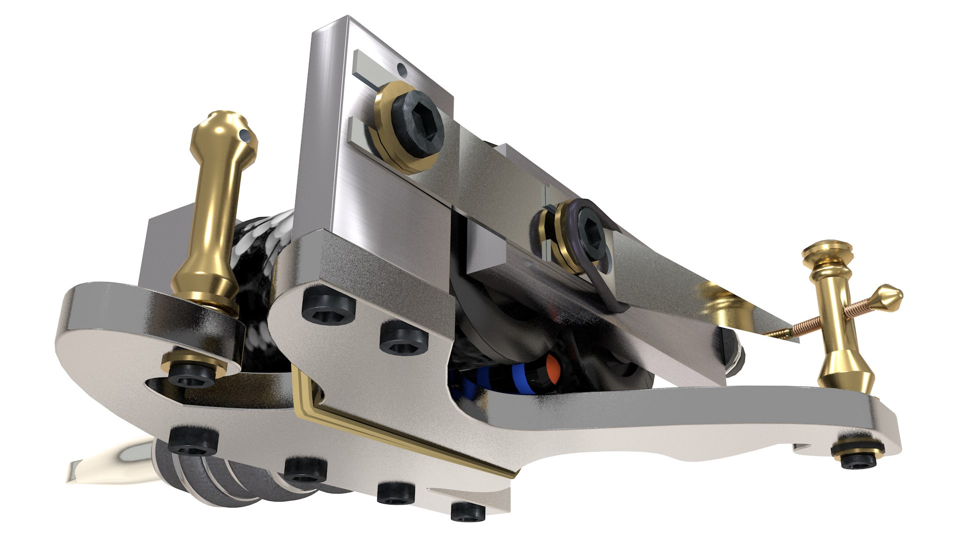 3D Model Tattoo Shader Machine - TurboSquid 1282175