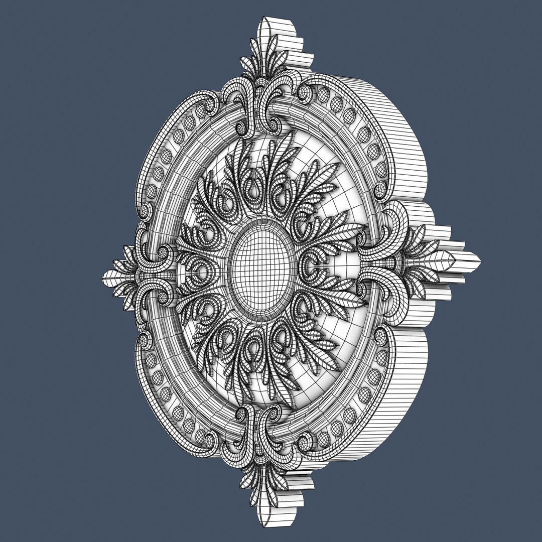 3d Ceiling Medallion