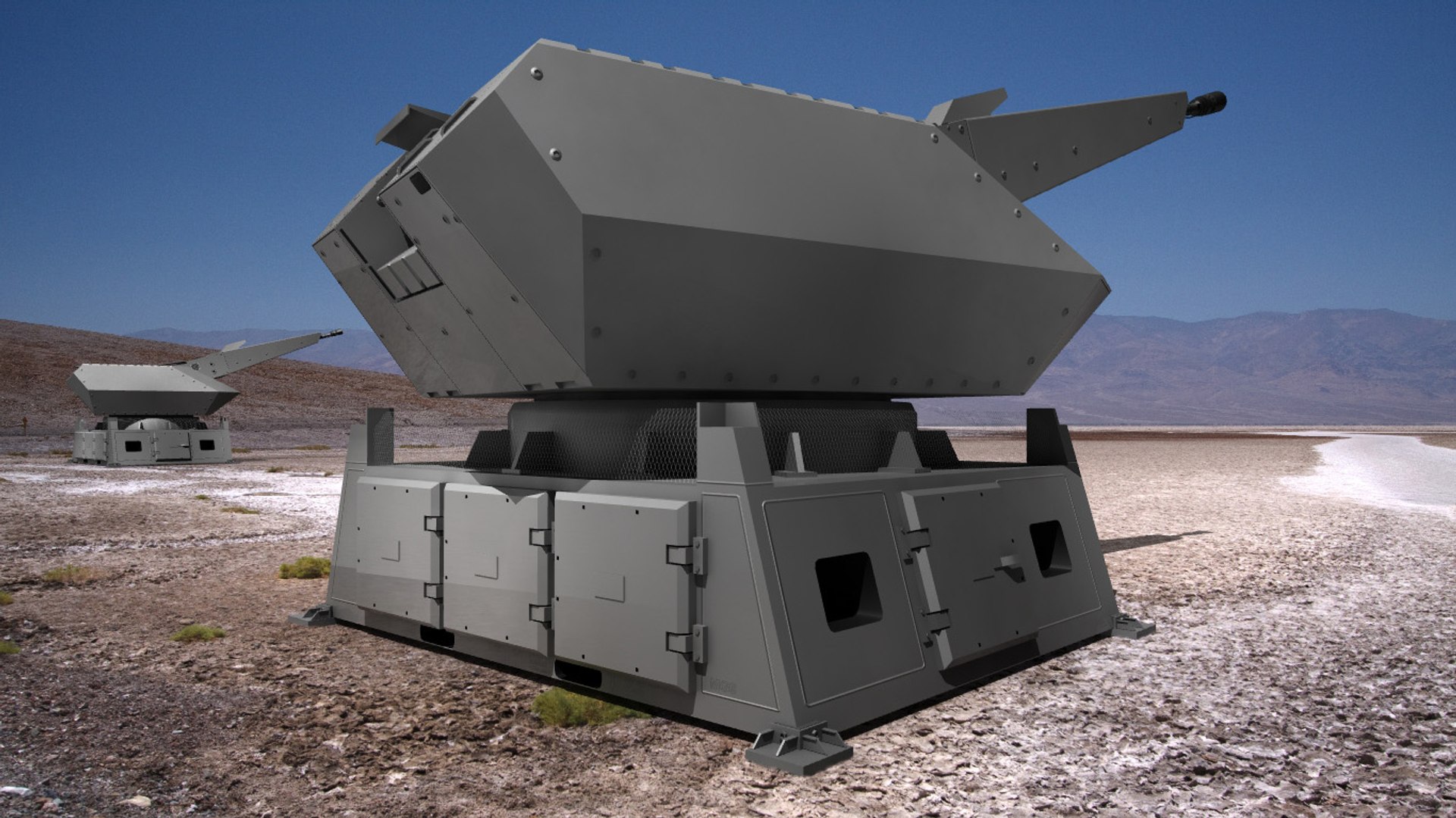 3d Oerlikon Skyshield Turret