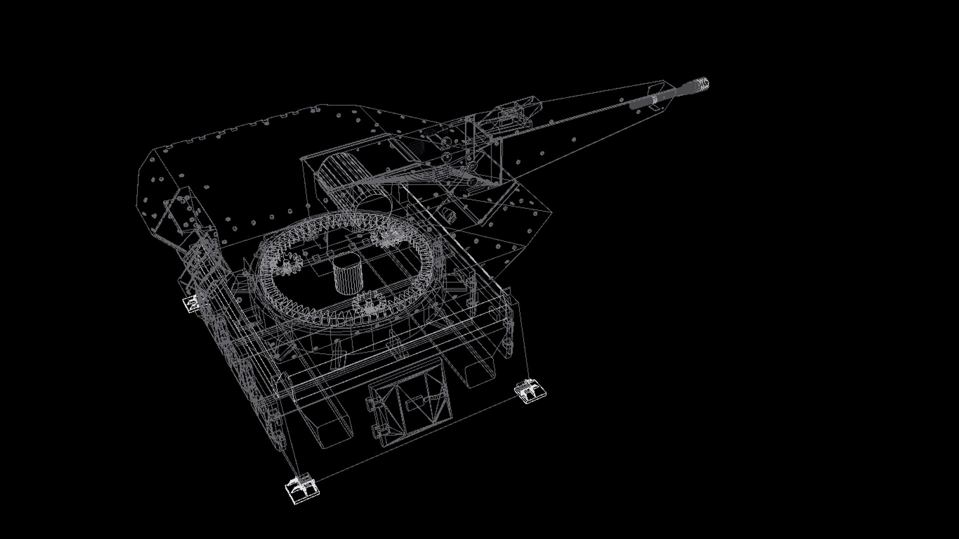 3d Oerlikon Skyshield Turret