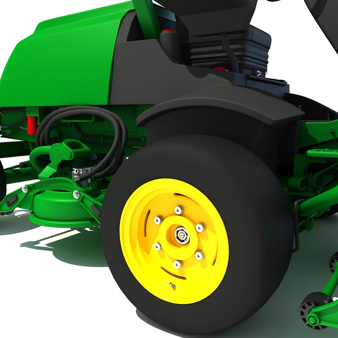 3d Lawn Mower Model