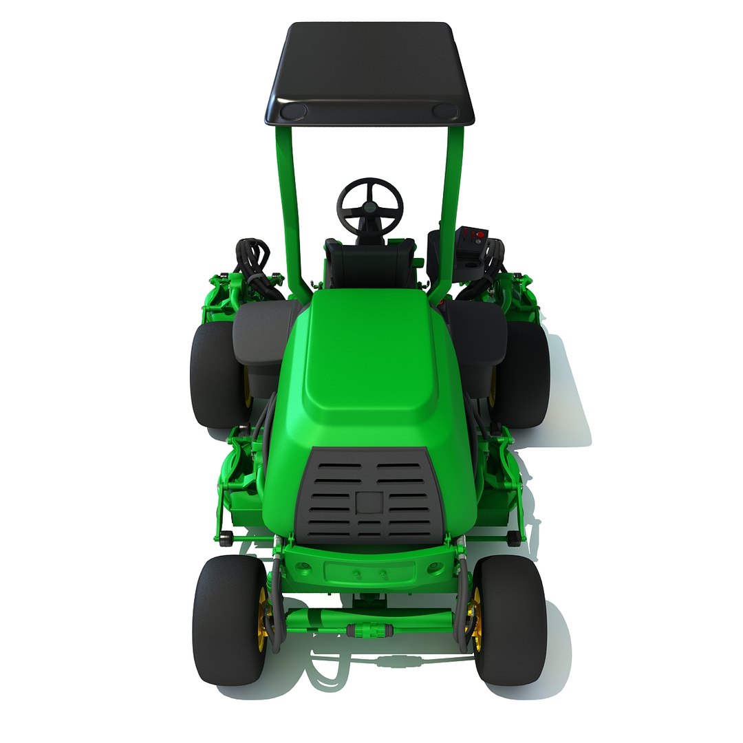 3d Lawn Mower Model