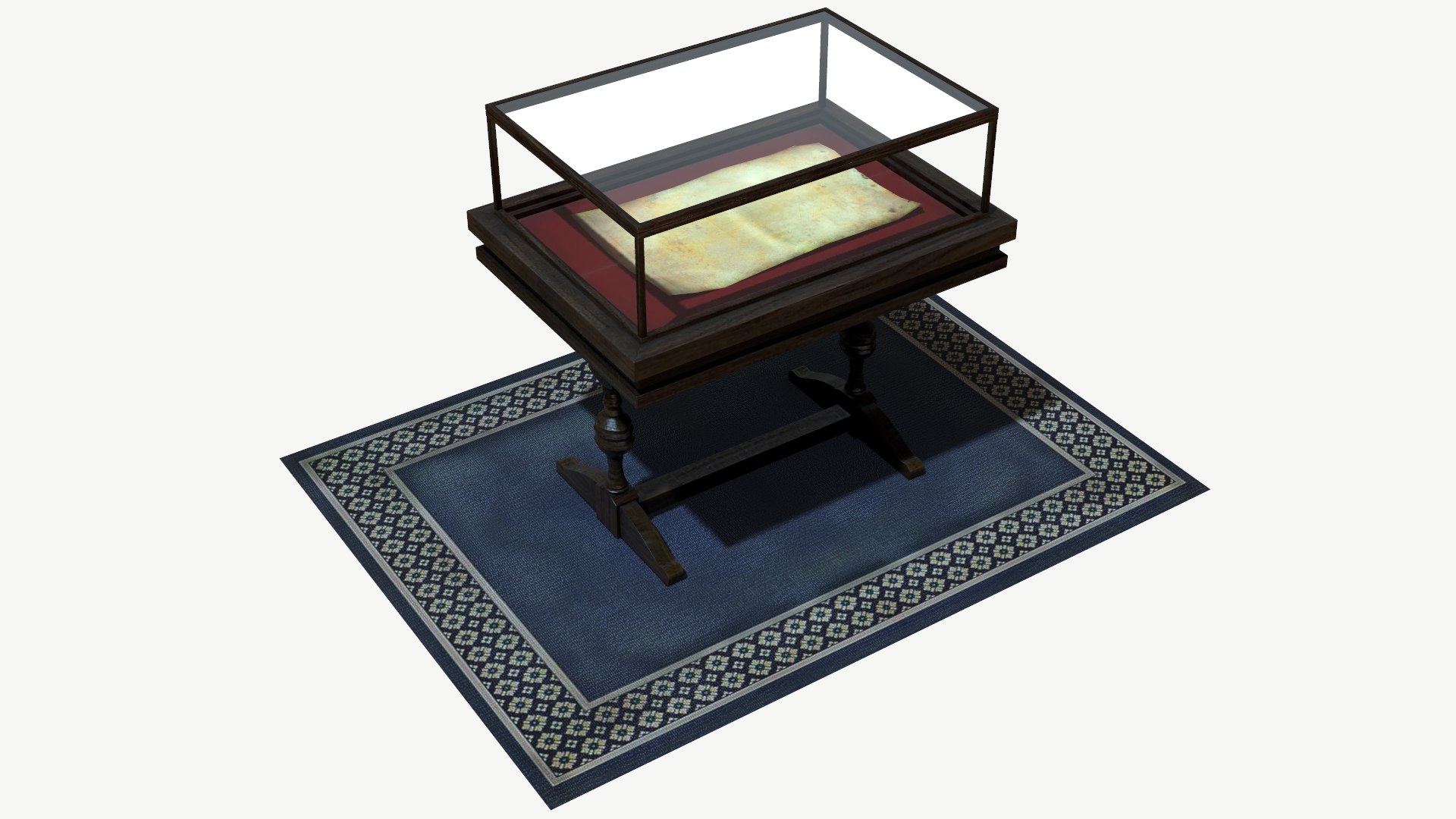 display case 3d model
