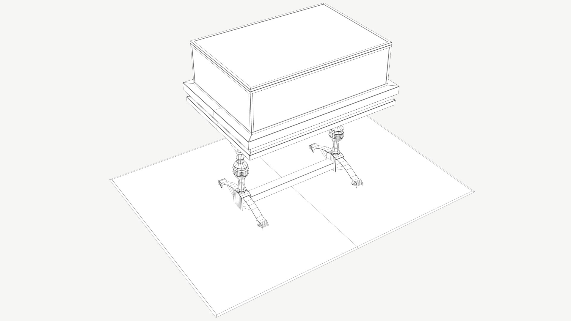 display case 3d model