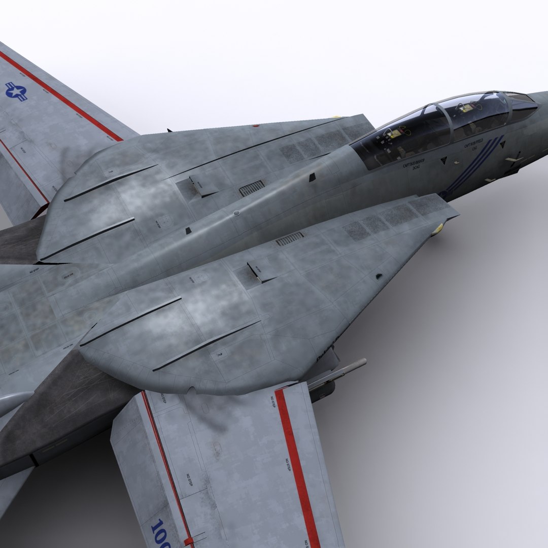 3ds Max F-14 Fighter Jet F-14b