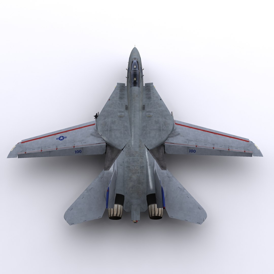 3ds Max F-14 Fighter Jet F-14b
