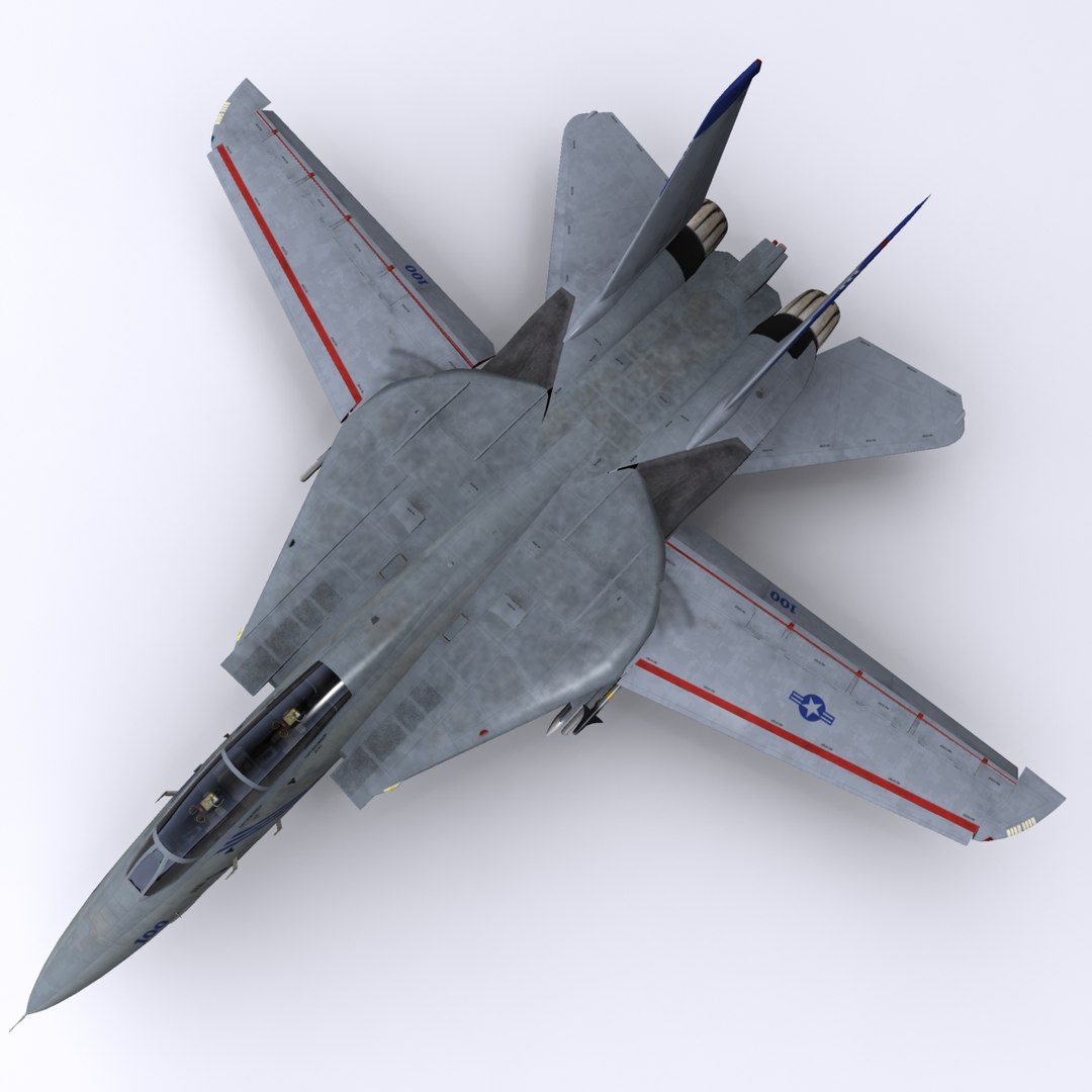3ds Max F-14 Fighter Jet F-14b