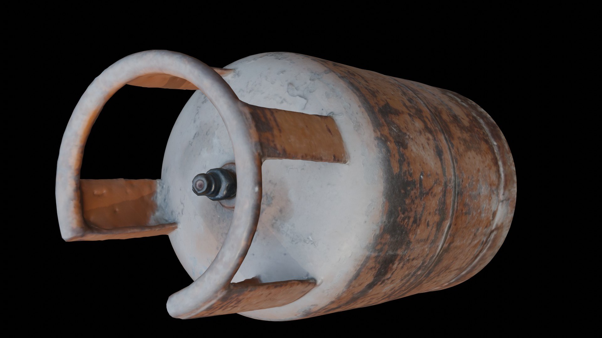 3D Rusty LPG Gas Cylinder 3D Scan Model - TurboSquid 2422674