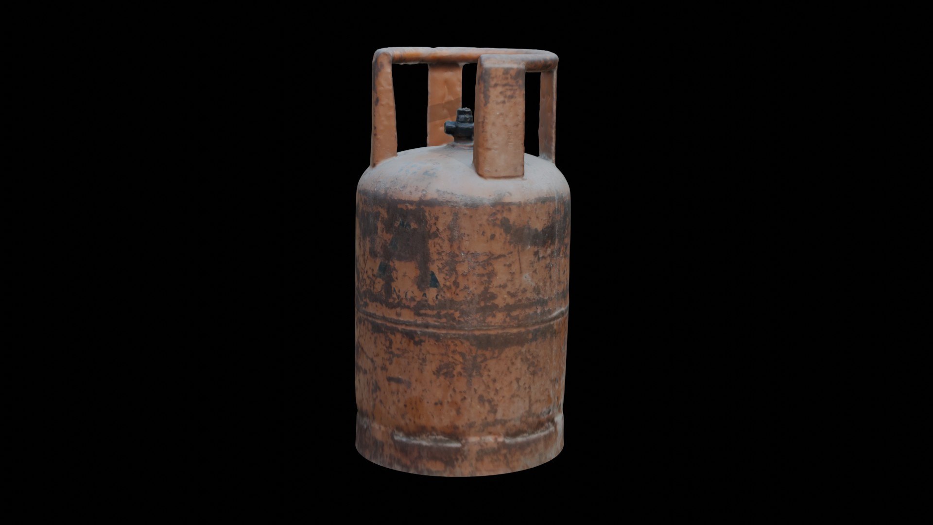 3D Rusty LPG Gas Cylinder 3D Scan Model - TurboSquid 2422674