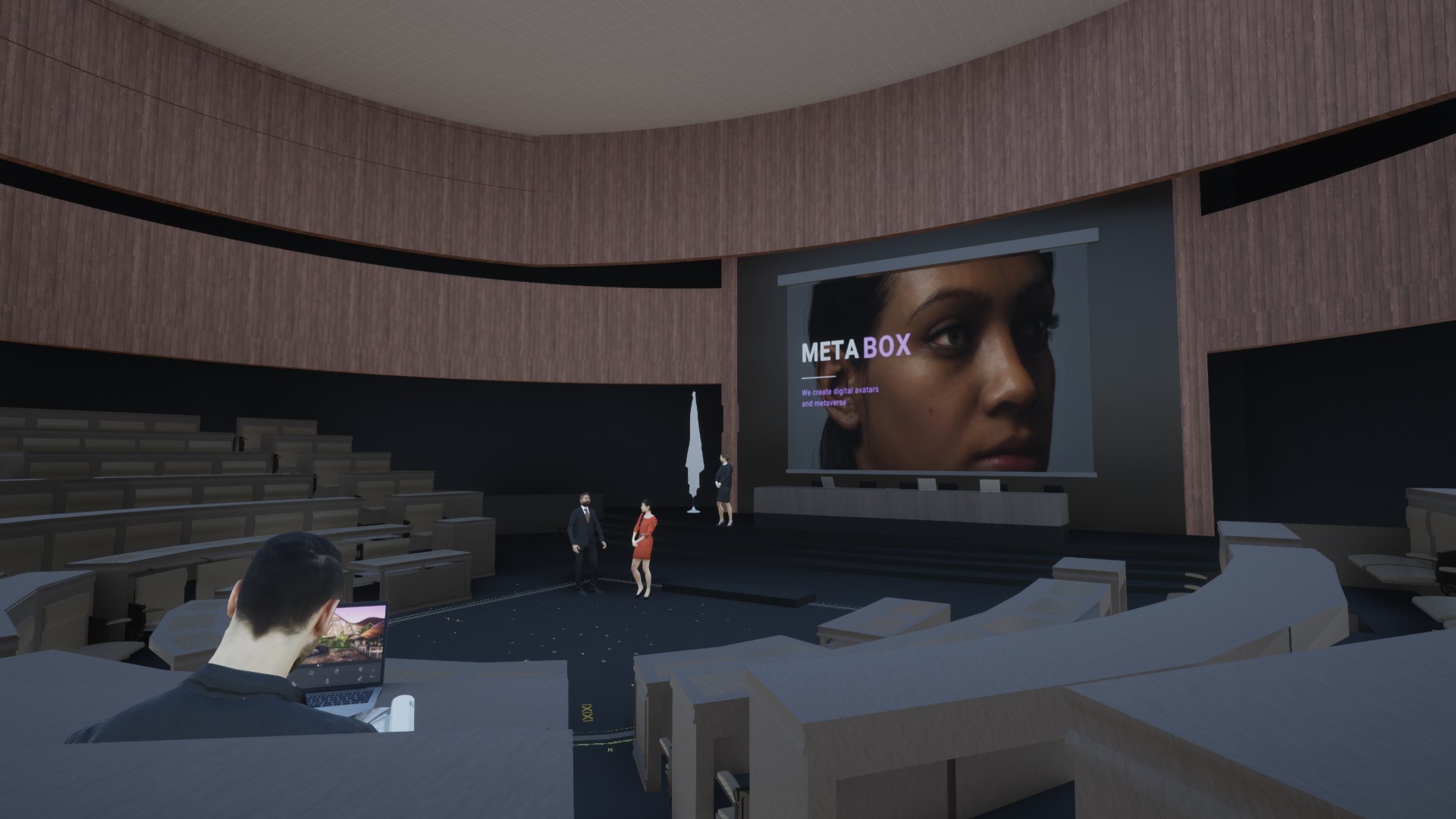 3D Congress Hall Revit And Twinmotion Model - TurboSquid 2239022