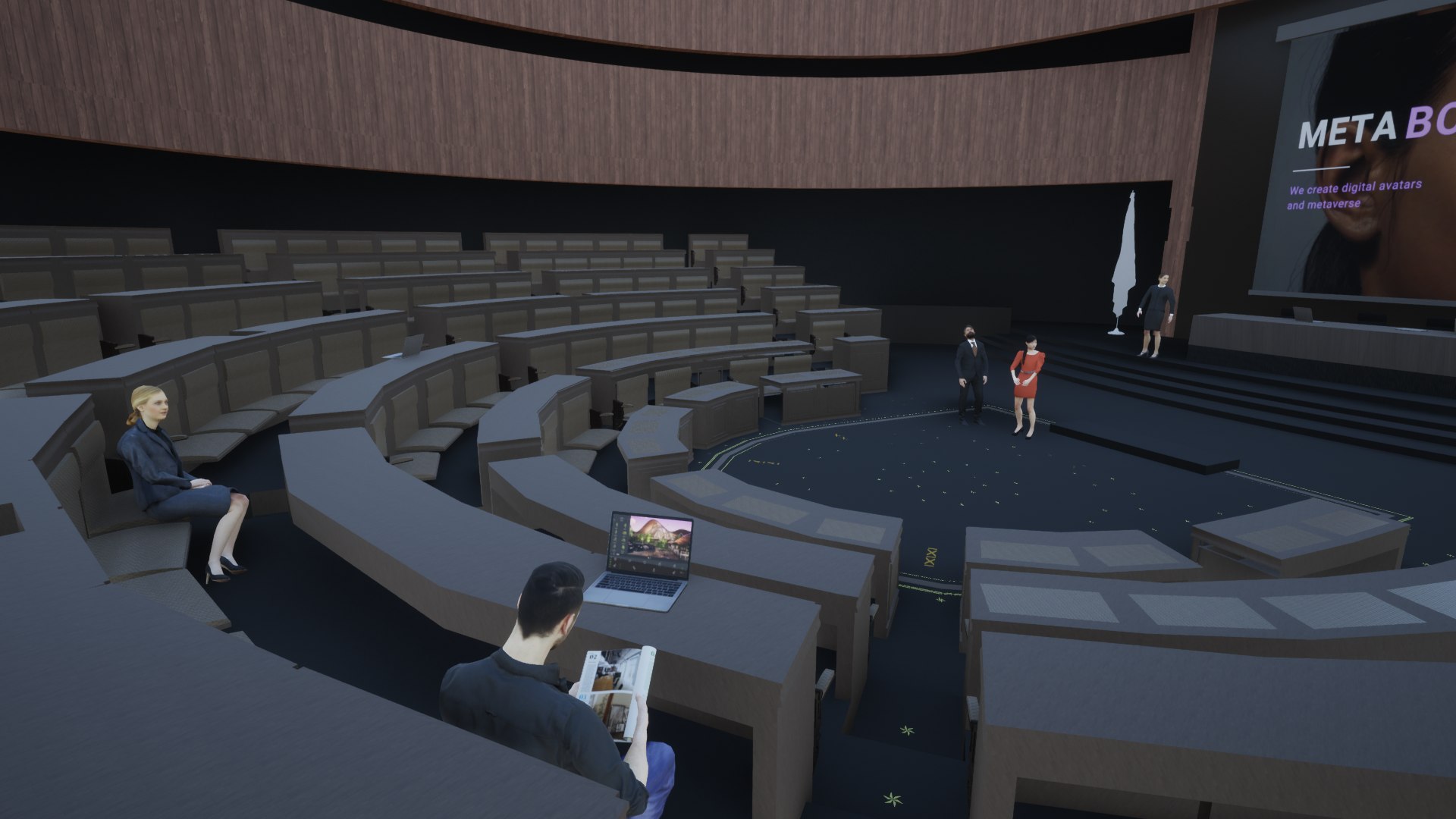 3D Congress Hall Revit And Twinmotion Model - TurboSquid 2239022