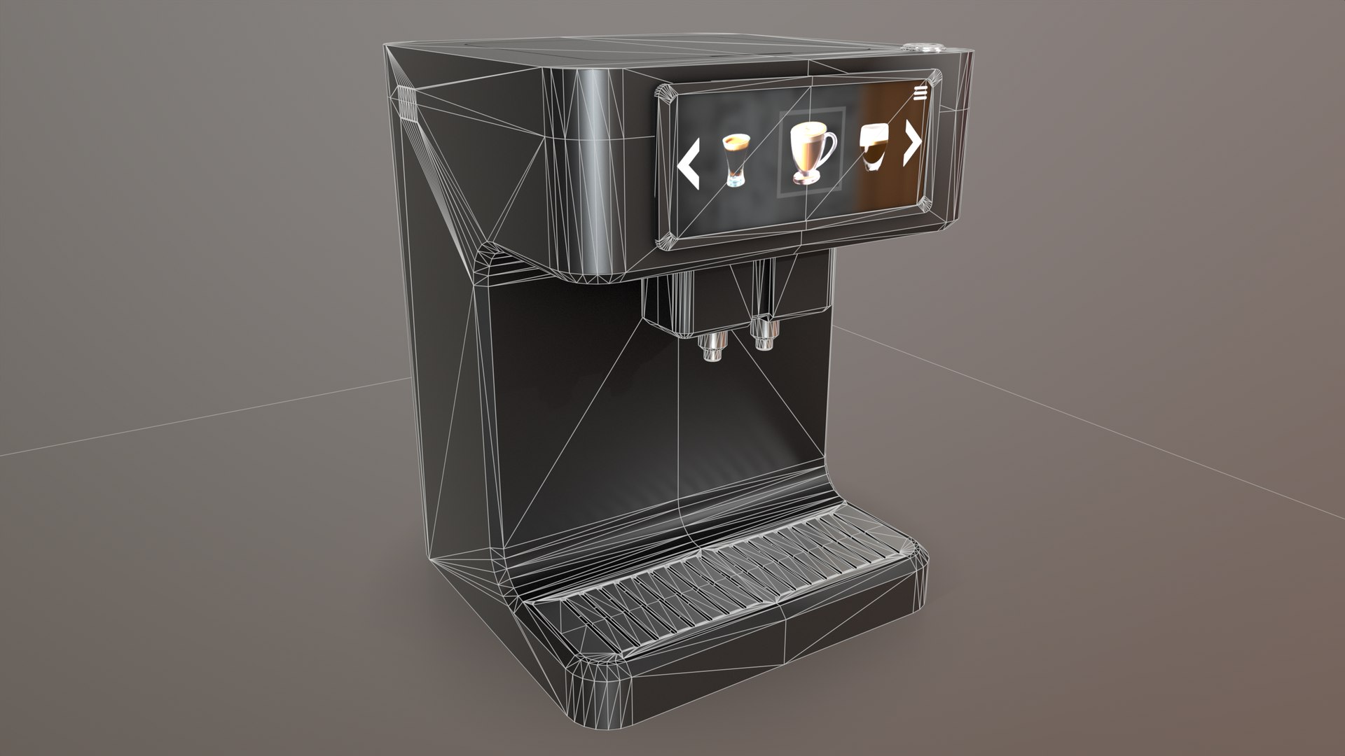 3D Coffee Machine - TurboSquid 1976912