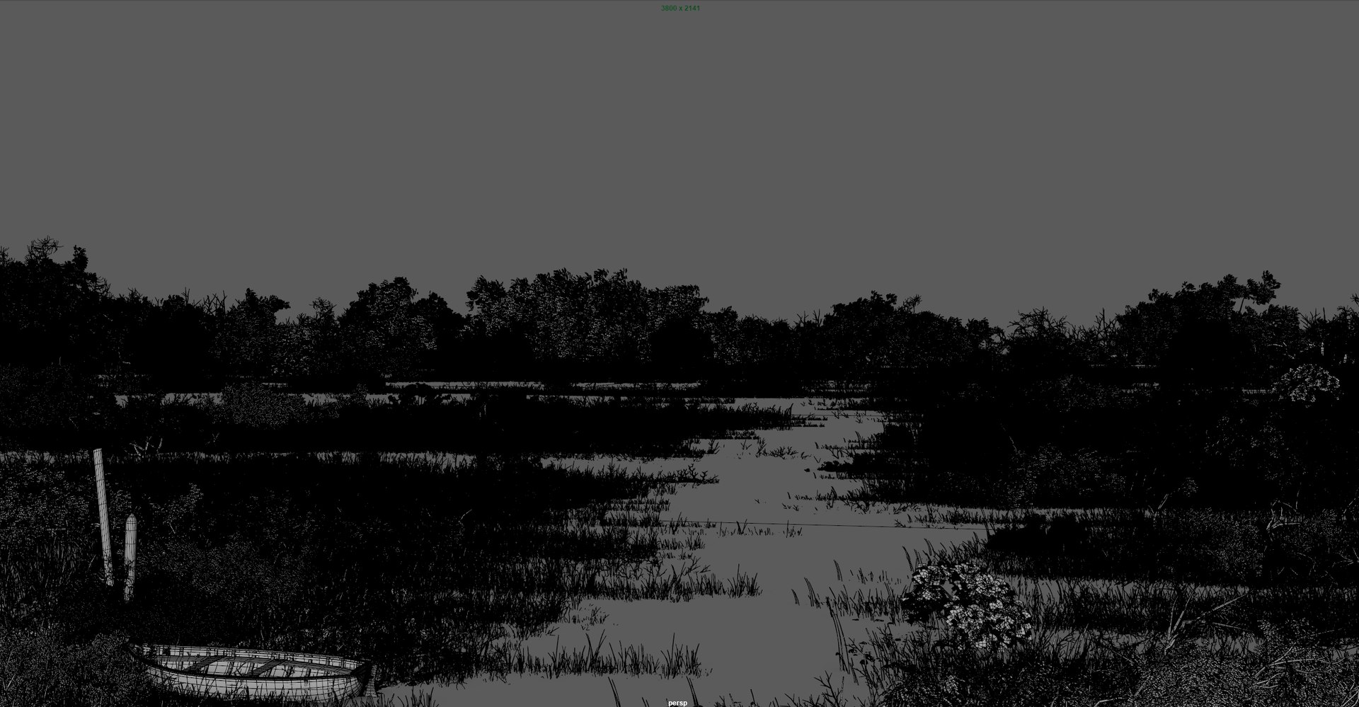 Sunset Swamp Environment 3D Model - TurboSquid 2150978