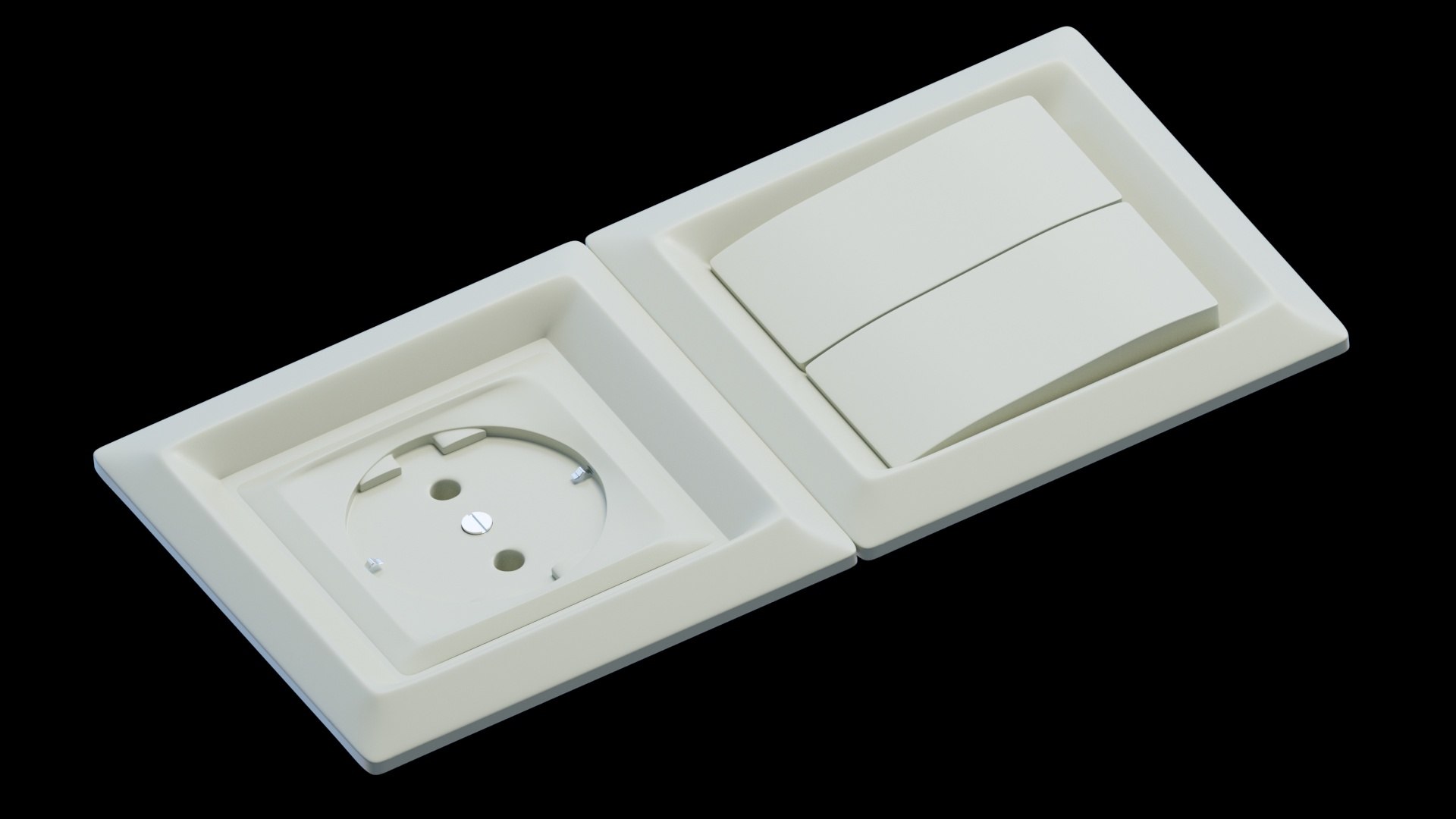 3d Model Switch Socket Collection Model - TurboSquid 1760596