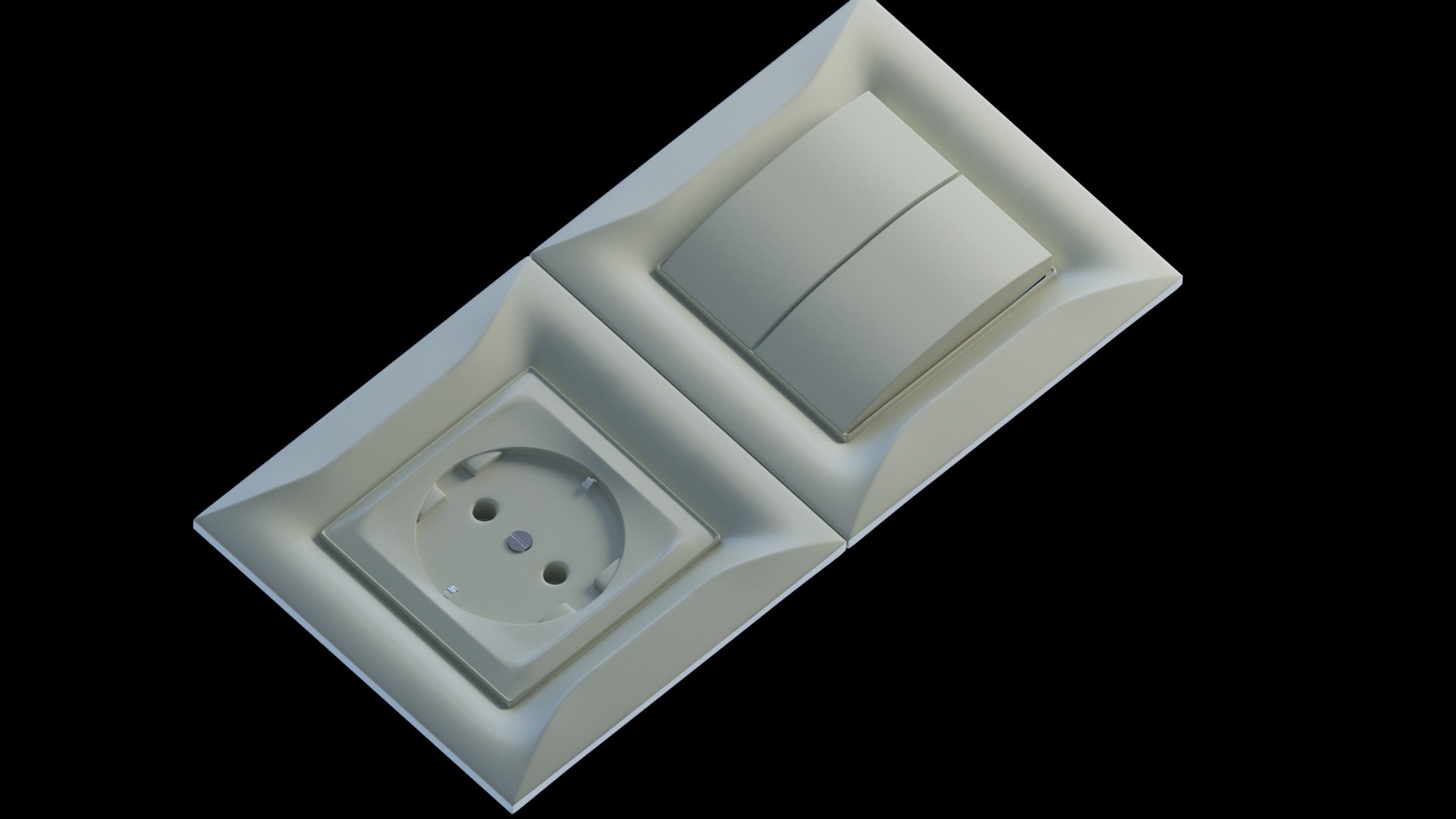 3d Model Switch Socket Collection Model - TurboSquid 1760596