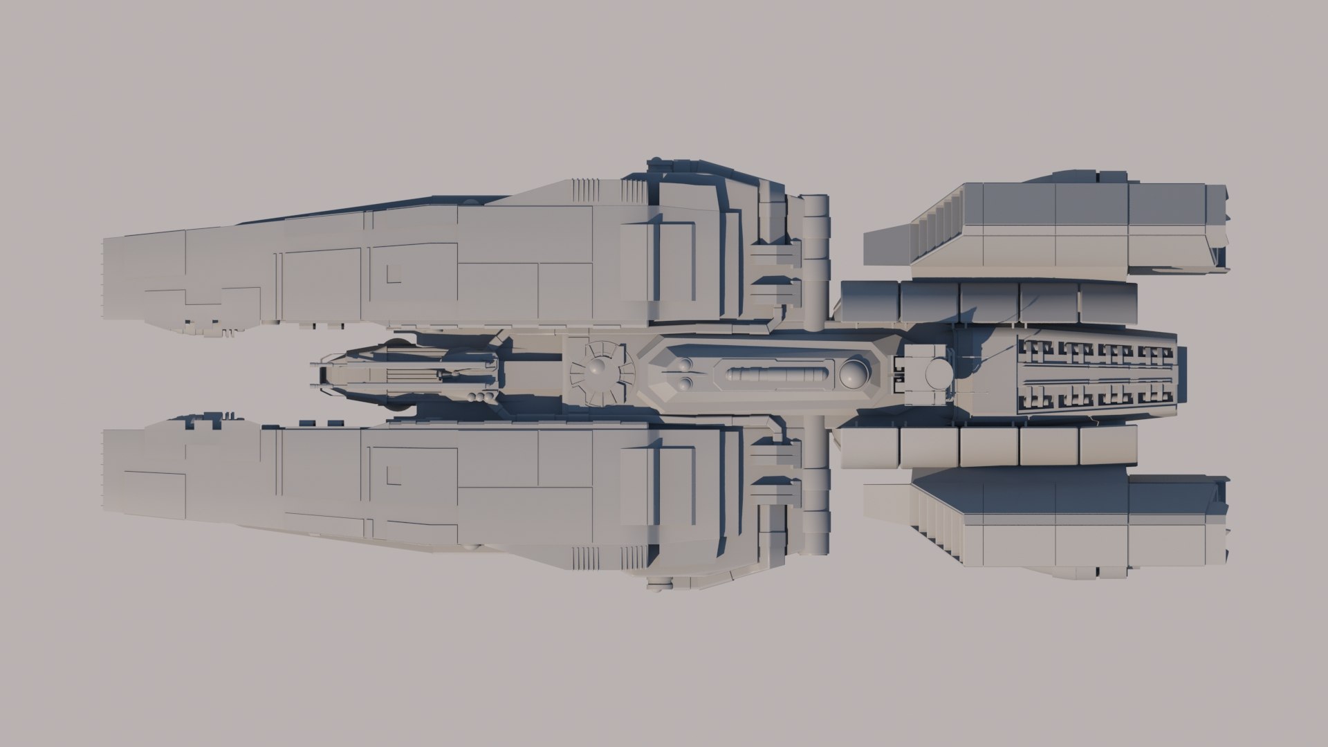 Sci Fi Spaceship 3D Model - TurboSquid 1741579