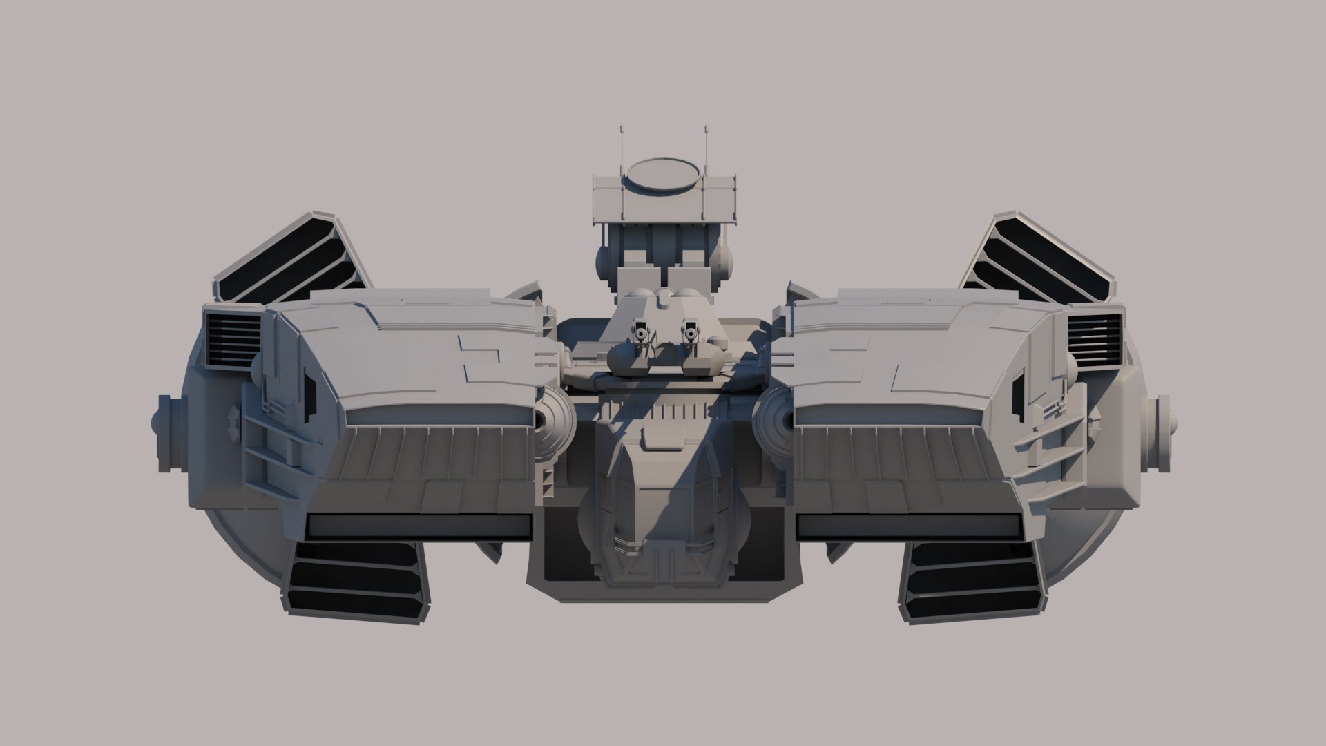 Sci Fi Spaceship 3D Model - TurboSquid 1741579