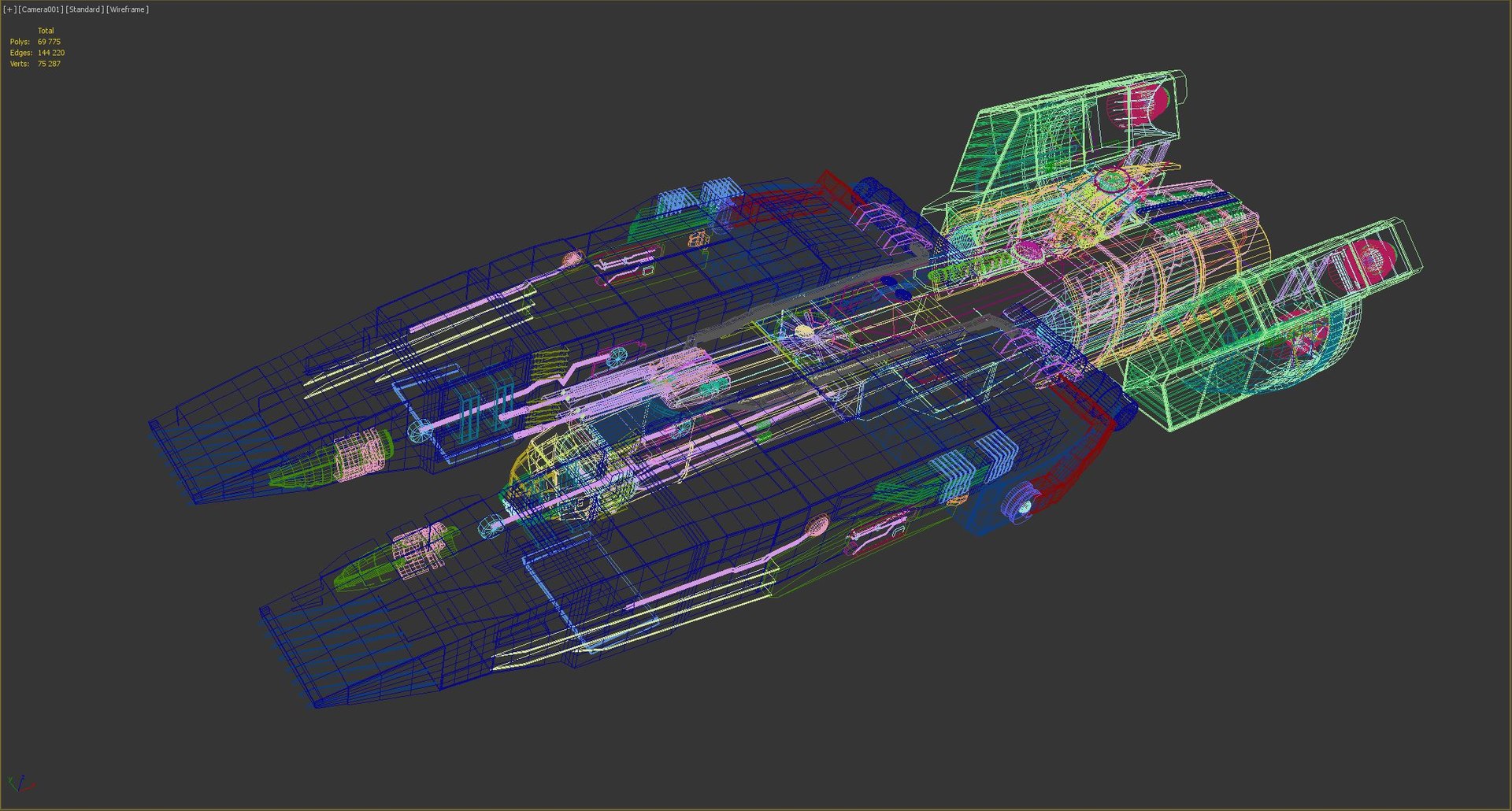 Sci Fi Spaceship 3D Model - TurboSquid 1741579
