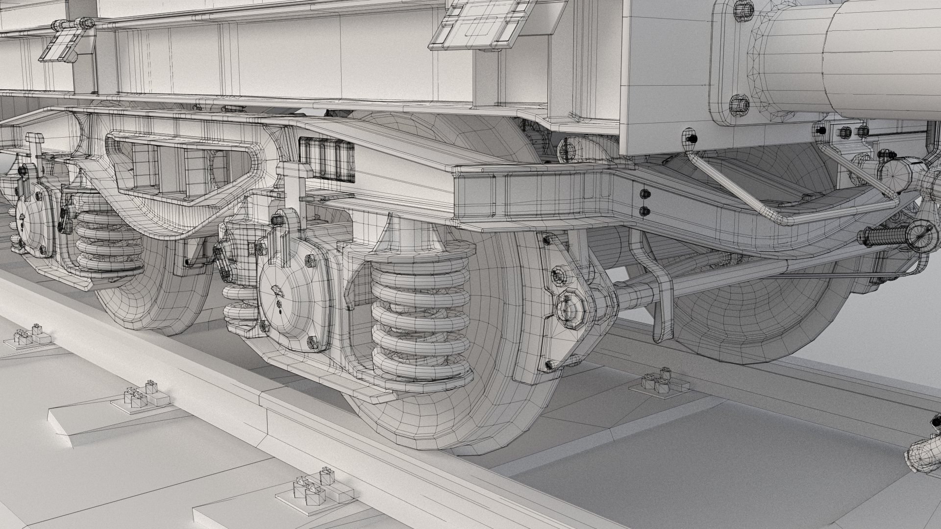 Container Train Sgs 3D Model - TurboSquid 1524041