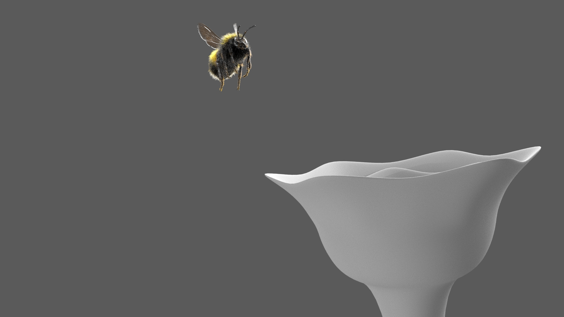 3D Bumblebee White-tailed Animated Model - TurboSquid 1987510