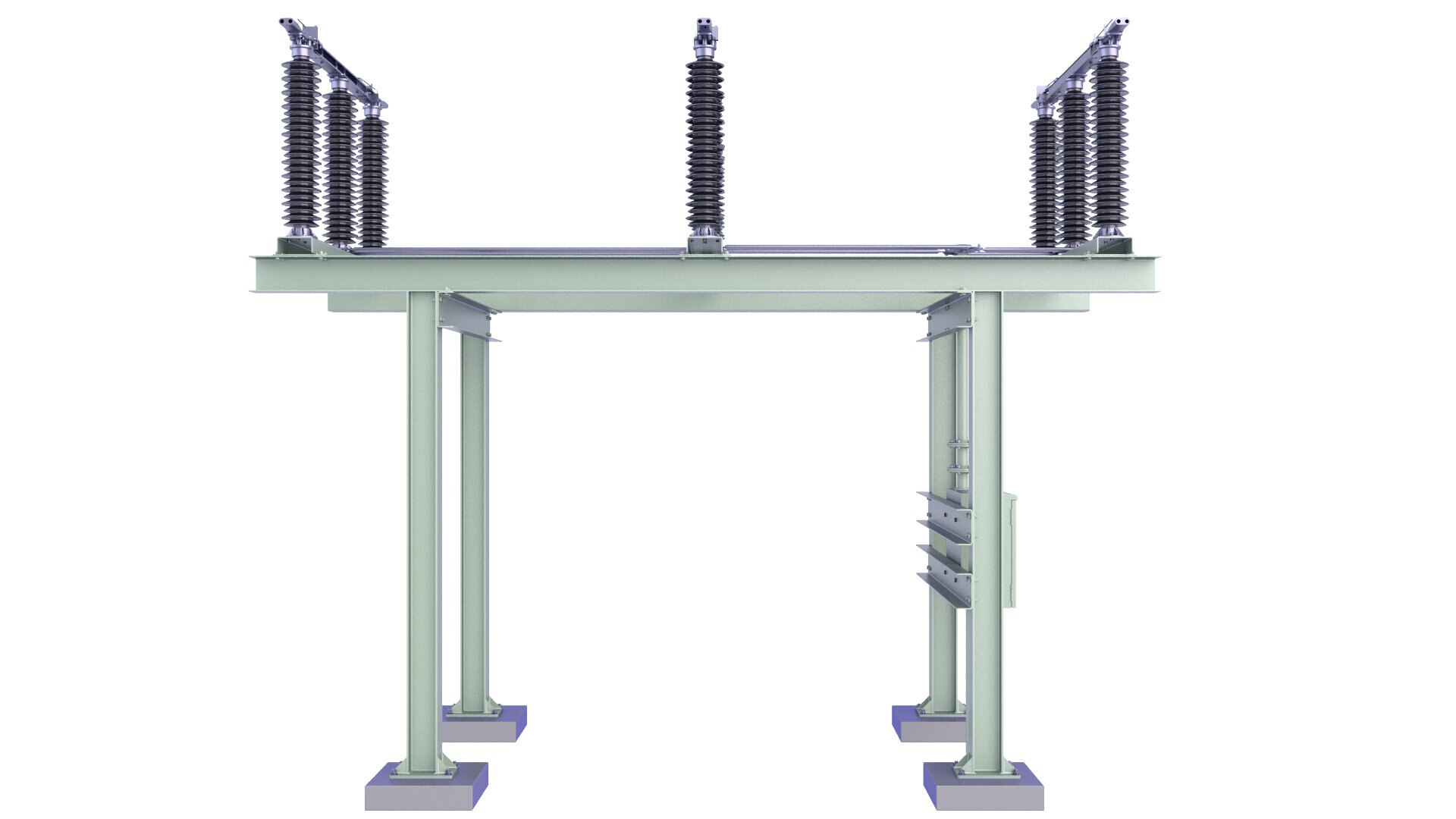 Substation Double Break Disconnector 29 3D Model - TurboSquid 2098670