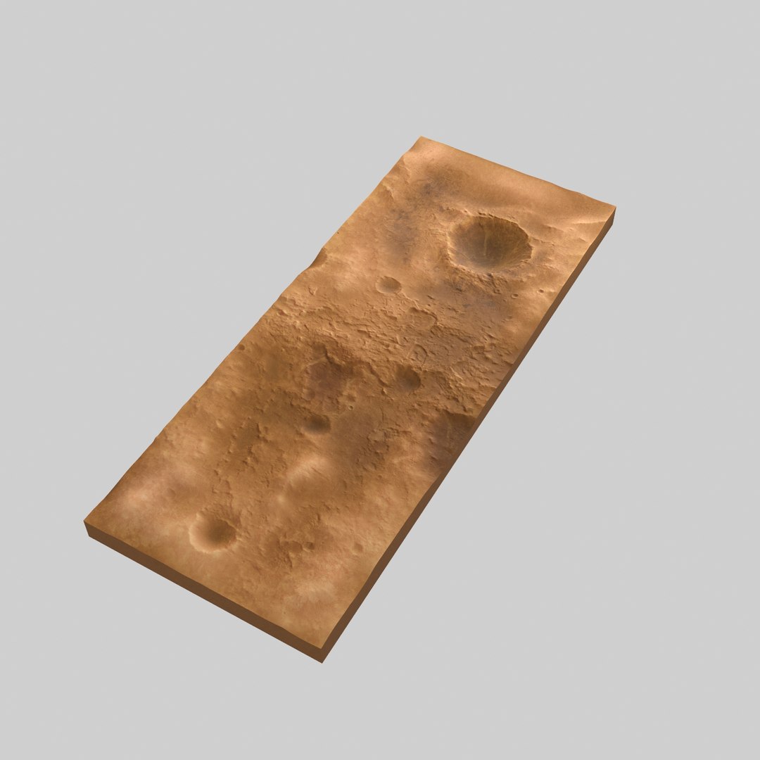 Mars surface 3D model - TurboSquid 1247799
