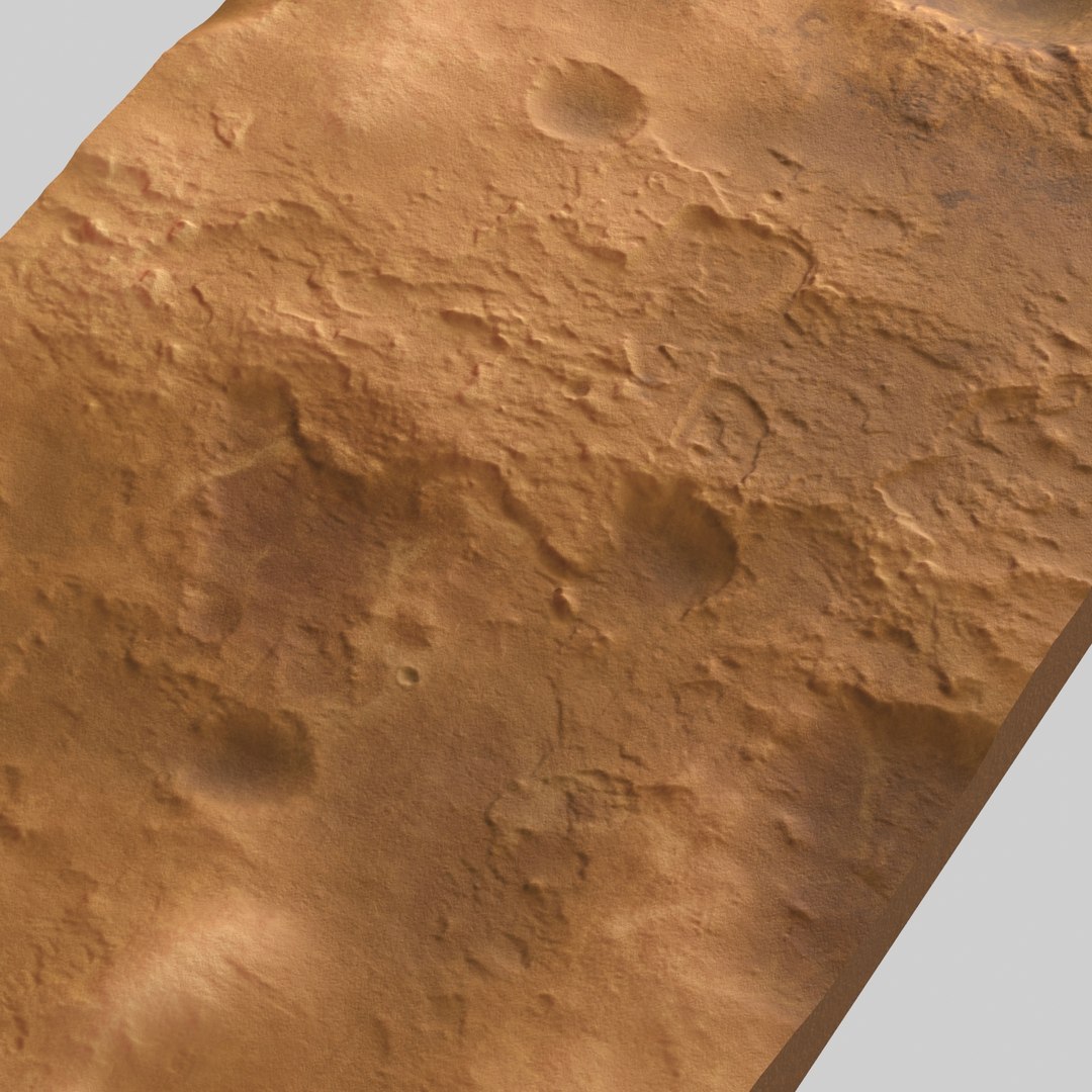 Mars surface 3D model - TurboSquid 1247799