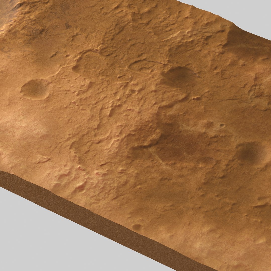 Mars Surface 3D Model - TurboSquid 1247799
