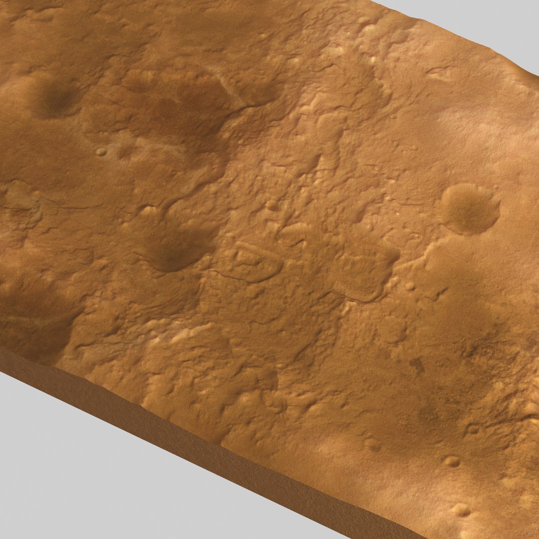 Mars surface 3D model - TurboSquid 1247799