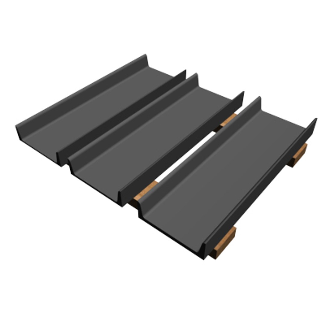 3d Model C8 Channel Steel