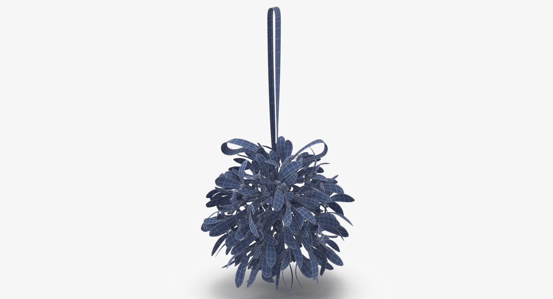 mistletoe bouquet 3d model