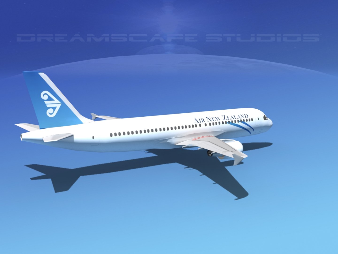 3d Max A320 Airbus