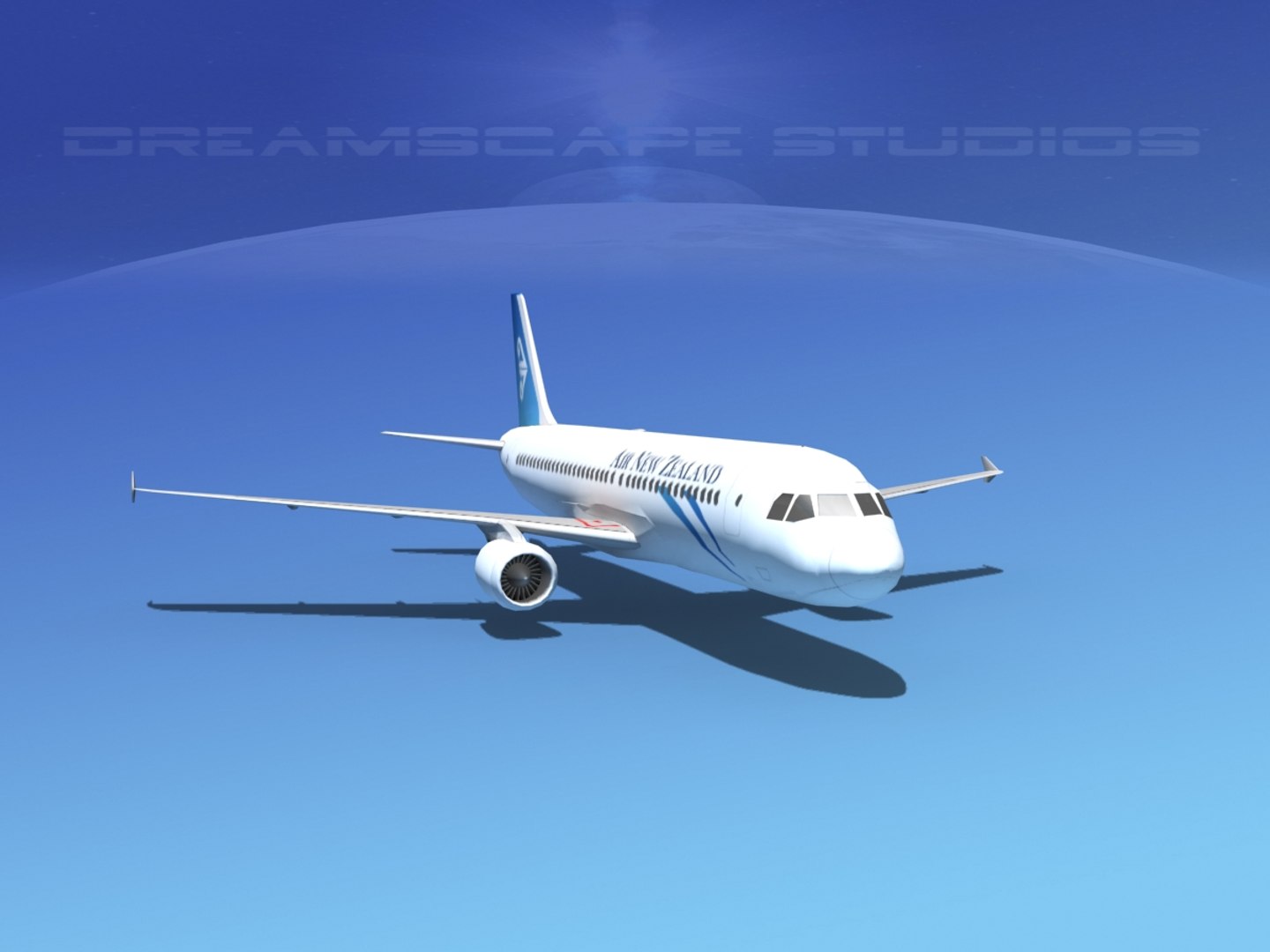 3d Max A320 Airbus