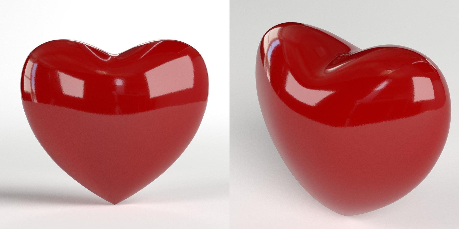 Heart Shape 3D Model - TurboSquid 1425032